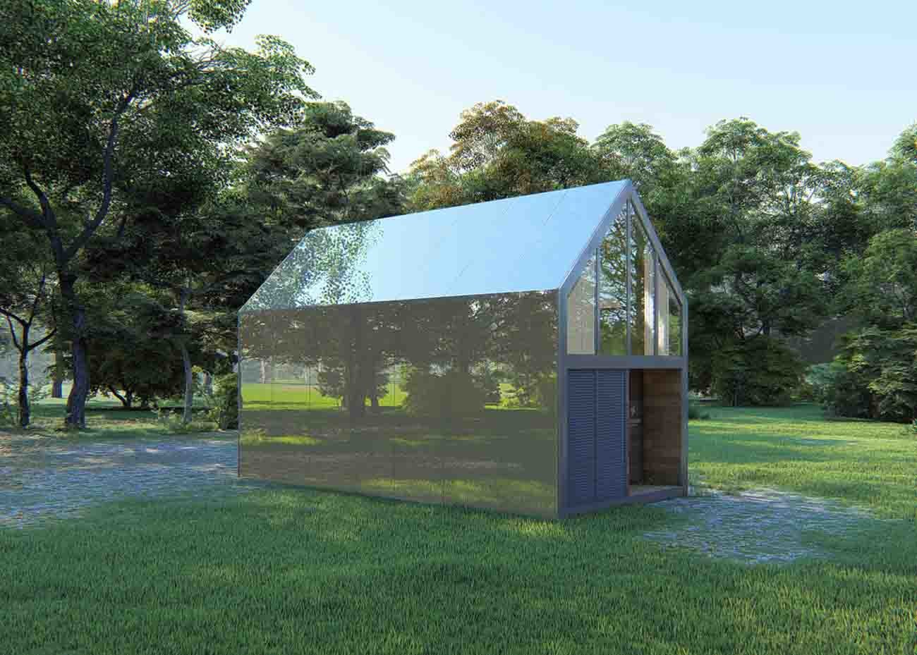 Easy / Fast Install Prefab Loft Homes Waterproof Luxury Prefabricated ...