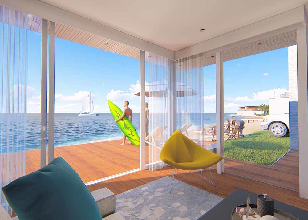 Zooty Luxury Prefab House With Multilayer Thermal Insulation Composite ...